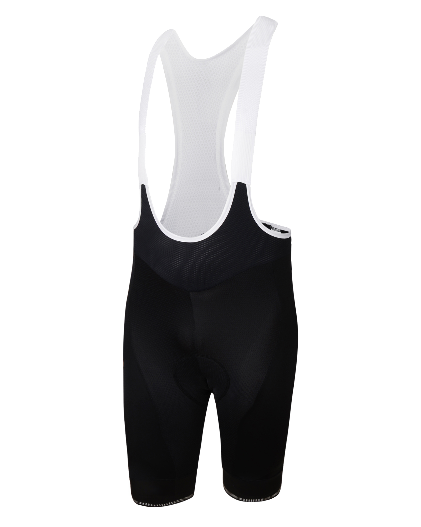 Mens Black Premium Padded Cycling Bib Shorts 02 with Compression Fabric ...